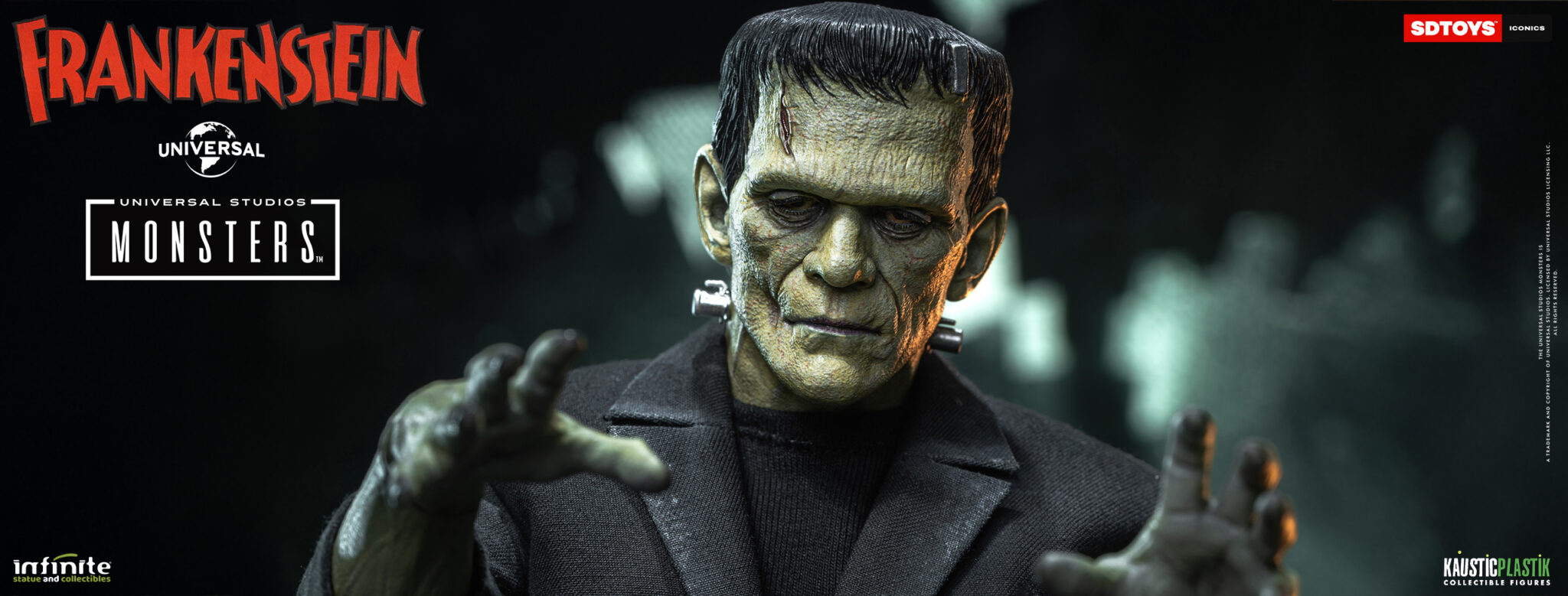 Universal Monsters: Frankenstein – Kaustic Plastik