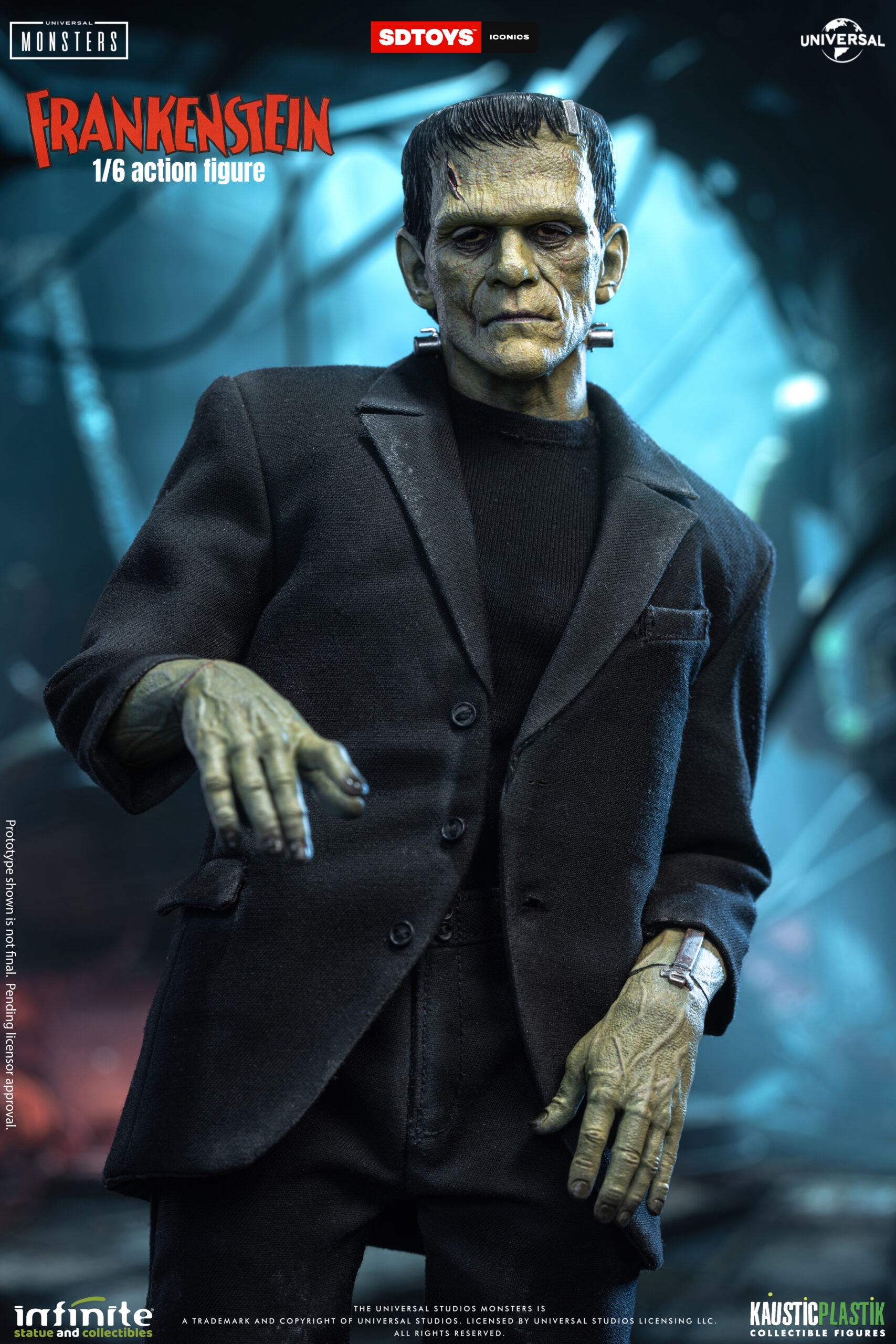 Universal Monsters: Frankenstein – Kaustic Plastik